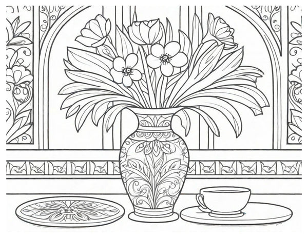 Adult Coloring Pages - 20 Printables pages – A Homespun Hobby